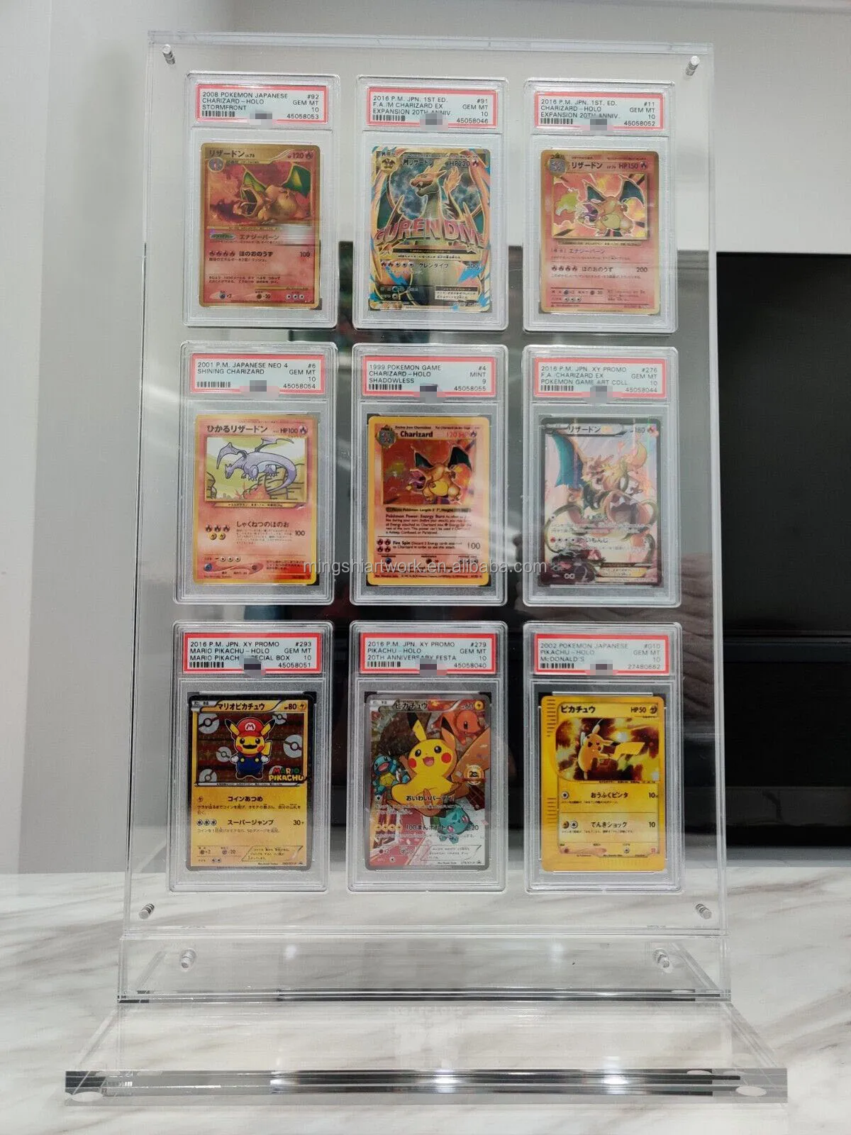 Trading Card Frame Psas Trading Card Display Acrylic Frame For Wall ...