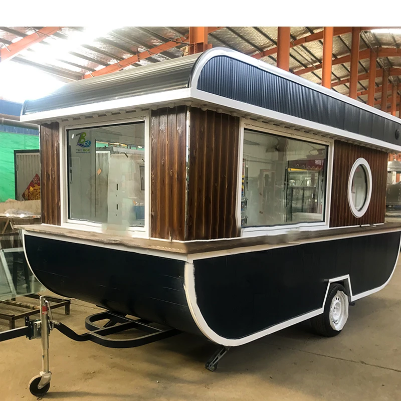 Tiny House on Wheels -Prefab Wooden Cabin Mobile Home