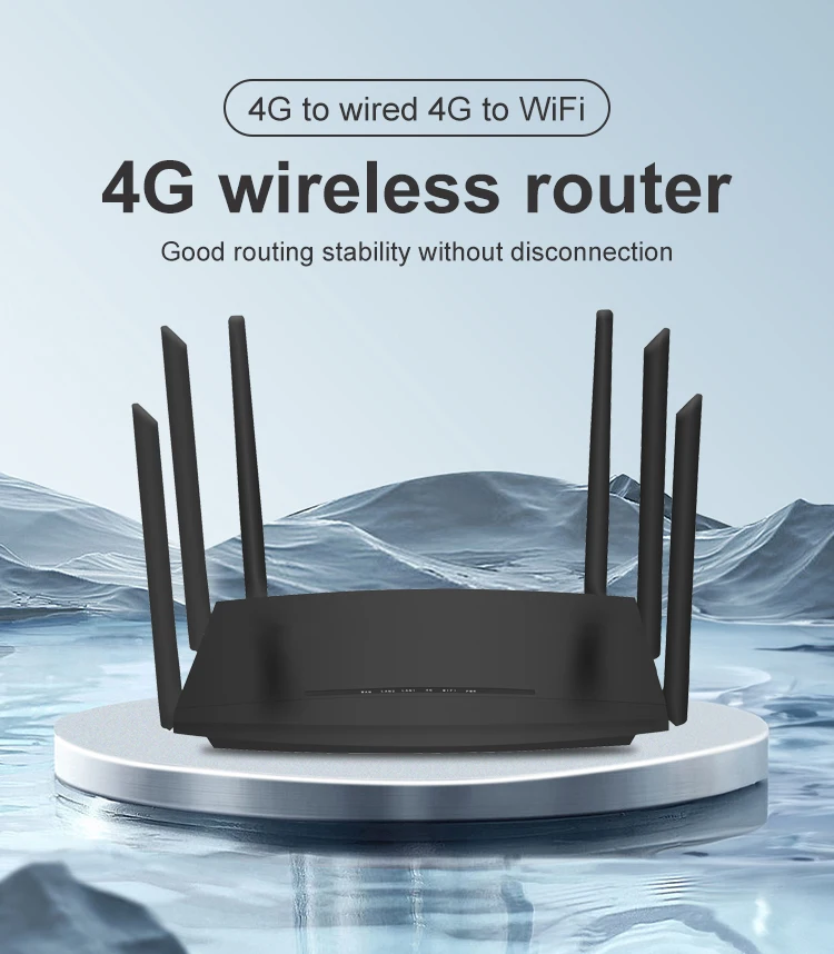 Vtex 300mbps Wifi Modem Router 24v Power Outdoor 4g Wireless Lte Router ...