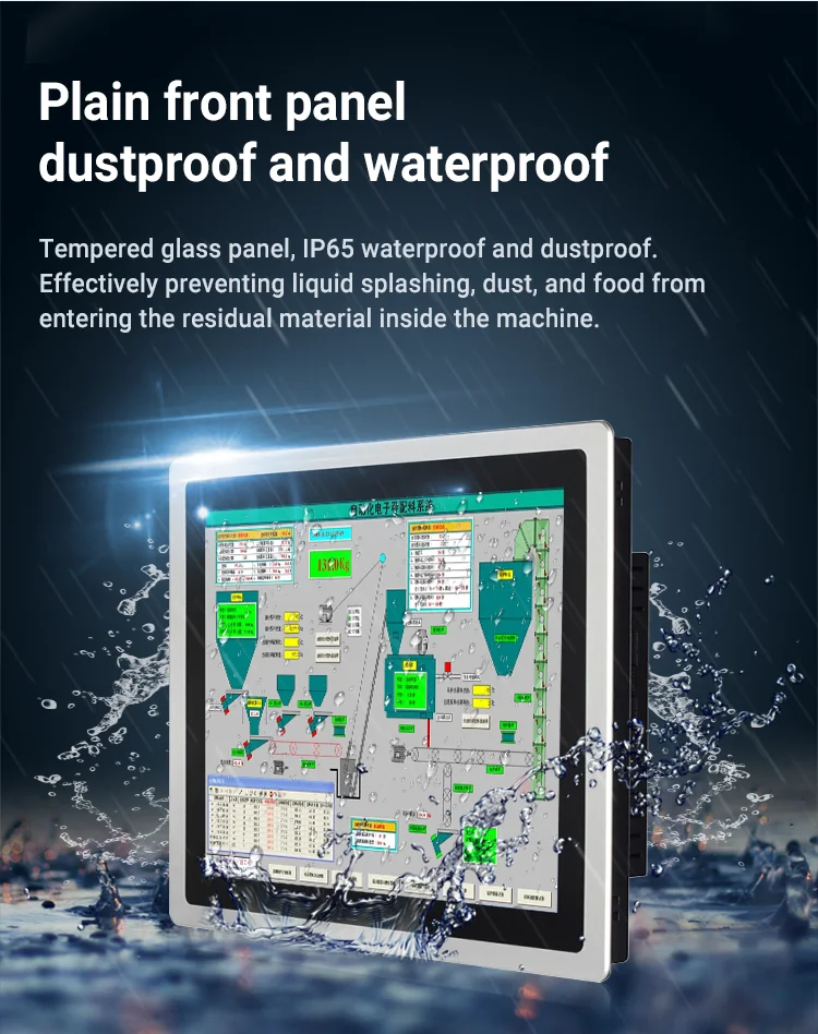 17 Inch Touch Monitor Industria I3 I5 I7 Touch Screen Computer All In ...