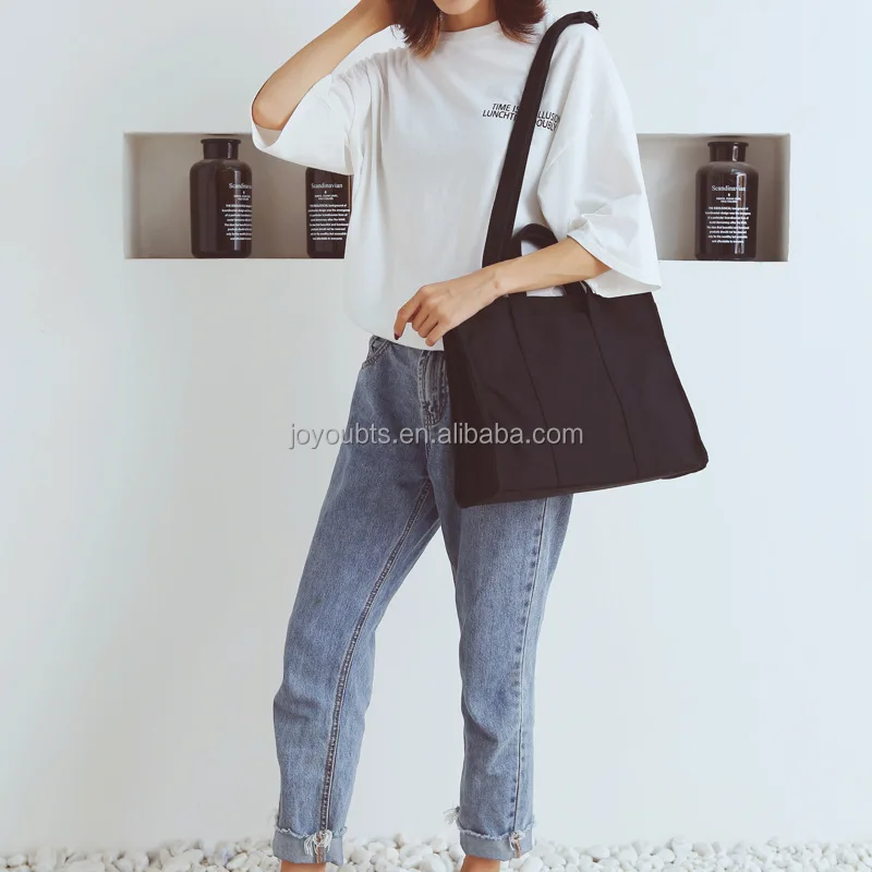 Hot Business Laptop Bag Trend Shoulder Bag Simple Sail Cloth Bag Women ...