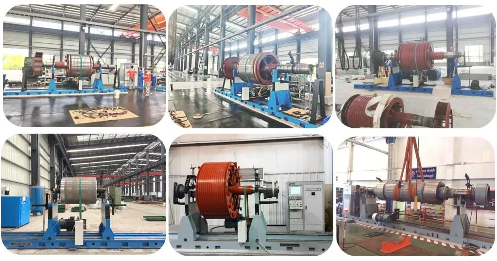 PHW-30T Universal Joint Generator Rotor Balancing Machine Turbine ...