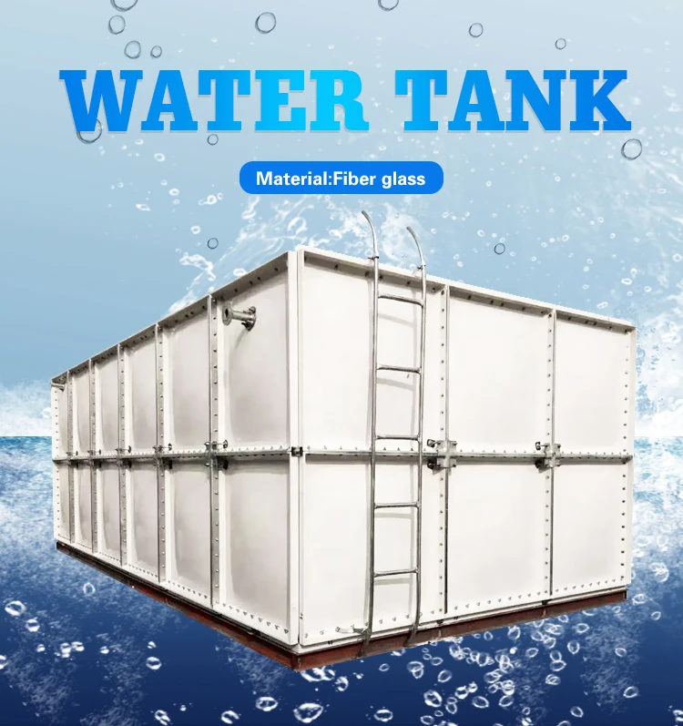 Grp Modular Panel Frp Water Tank For Smc Rectangular Water Grp Frp ...