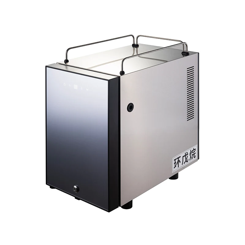 Stainless Steel Touch Screen Coffee Machine Milk Fresh Fridge With 6l ...