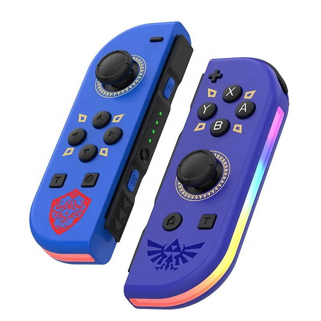 Rgb Light Multiple Colors Game Controller Joysticks Wireless Gamepad ...