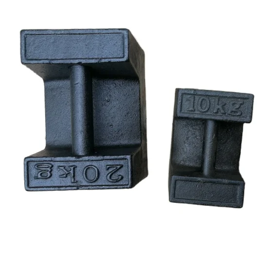 OIML 20kg cast iron M1 test weights mass, block weights, standard ...