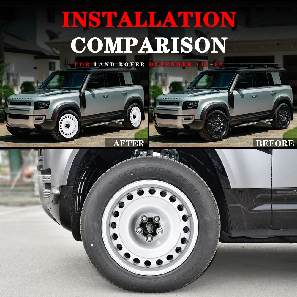 For 2020 2021 Land Rover Defender Aluminum Alloy Wheel Rims Size 5 ...