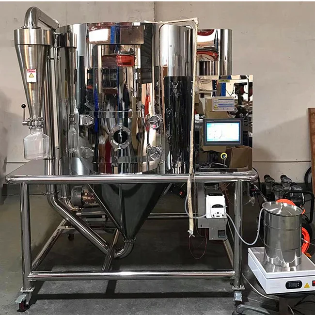 5l Pilot Centrifugal Spray Dryer Machine For Milk Powder - Buy Spray ...