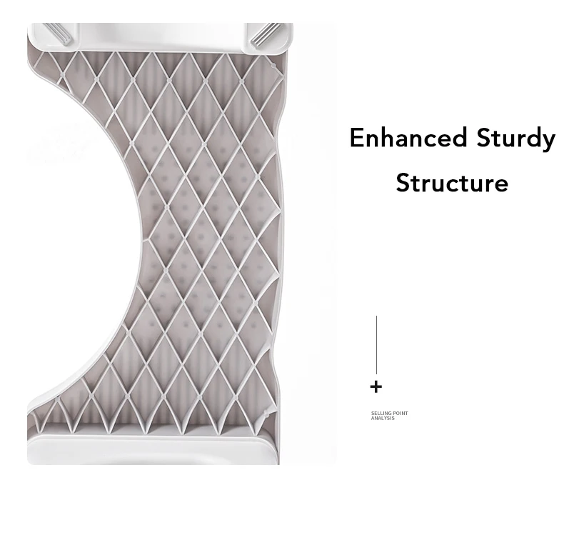 Multifunctional Help Defecation Stepping Plastic Folding Step Stool for ...