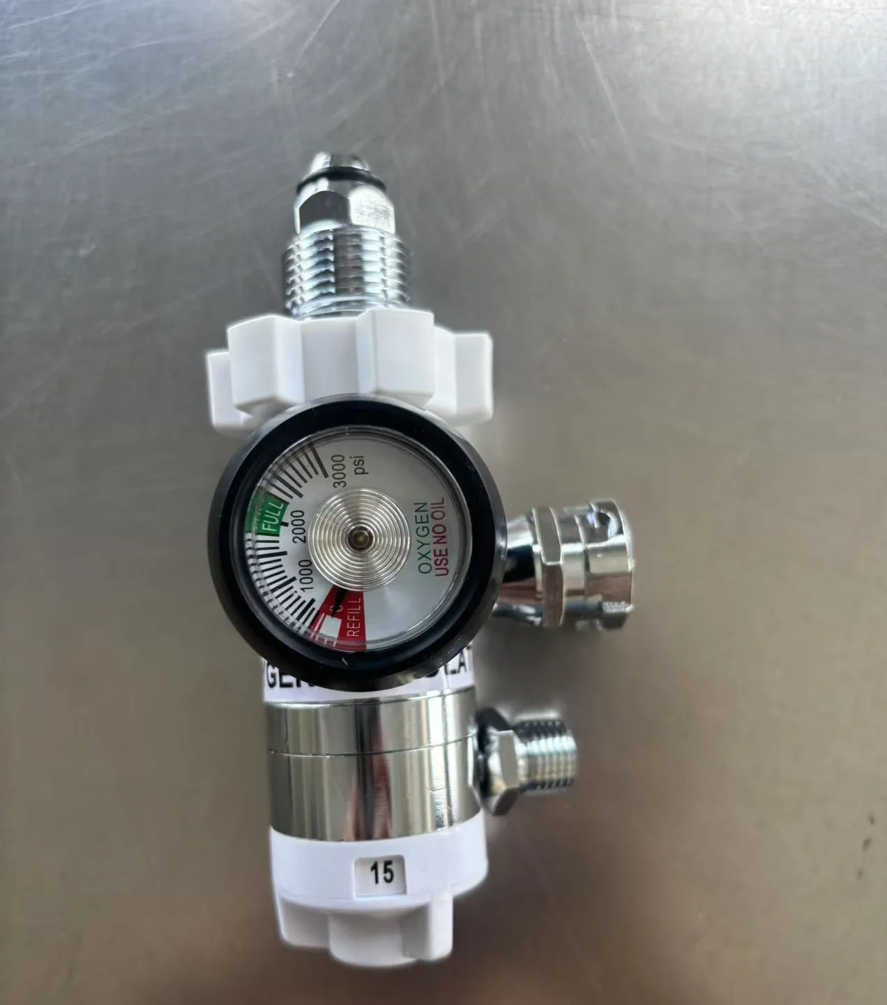 LOVTEC Full Brass Oxygen Regulator Full Brass Body Big air Flow ...