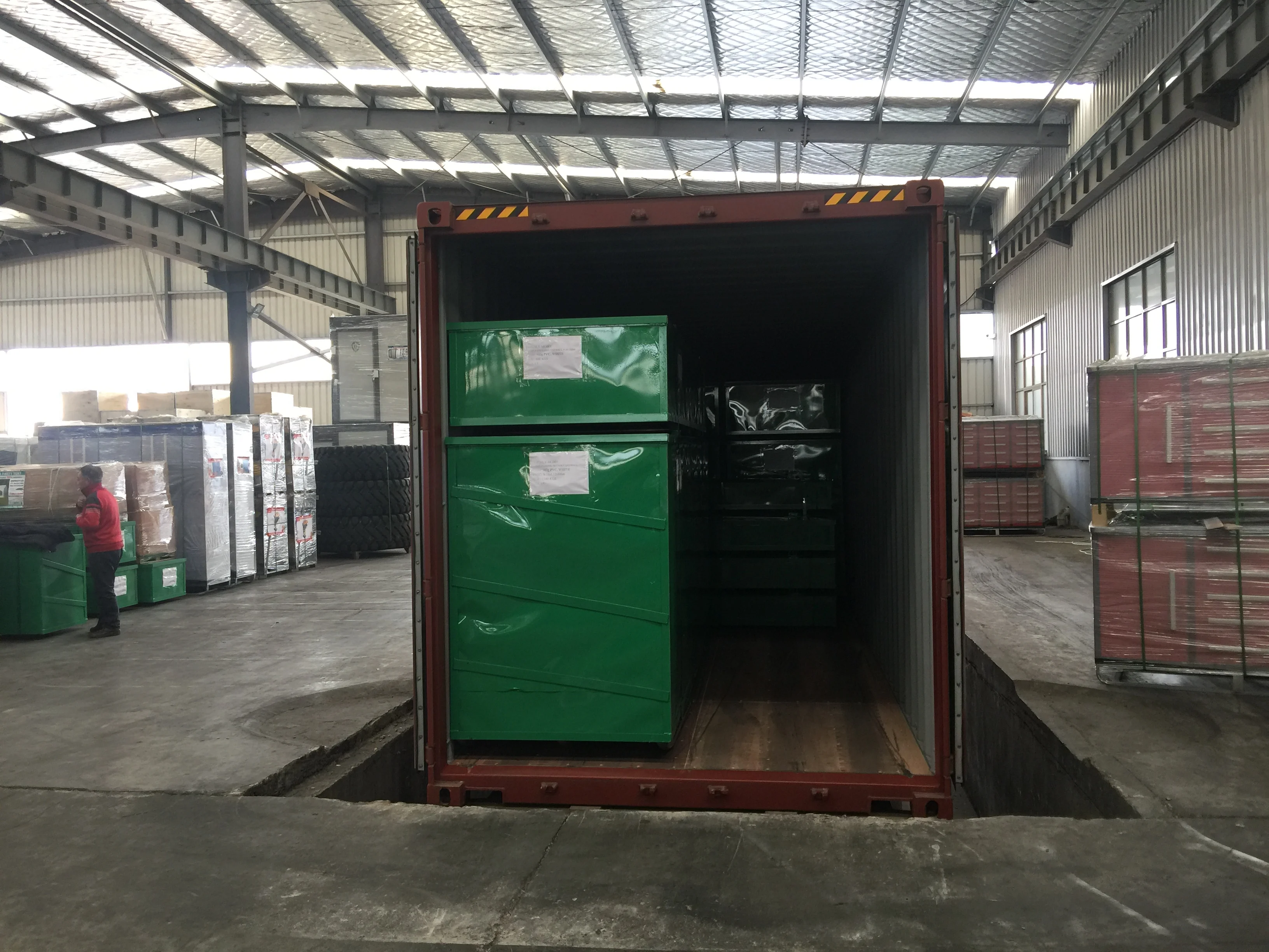 Suihe 20ft C2040H Prefab Storage Tent Container Shelter