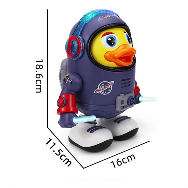 Wholesale New Electric Dance Space Duck Music Light Little Cute Duck ...