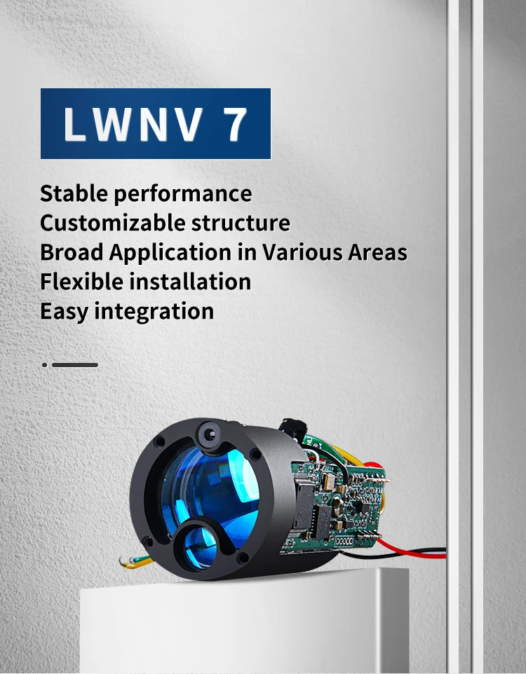 600M 1000M 1500M Telemetro Range Finder Laser Distance Meter Module ...