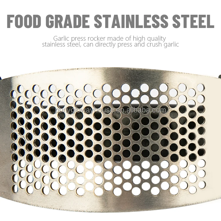 Gloway Kitchen Gadgets - Premium Garlic Press & Grinder