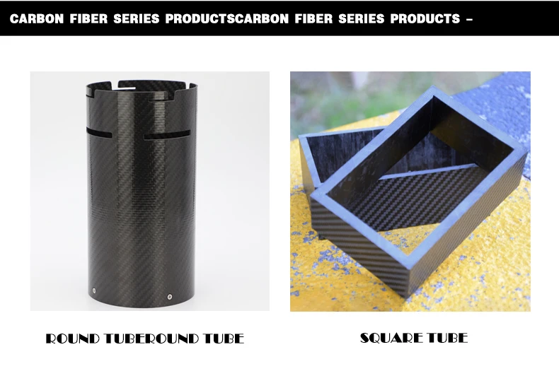 Plain Matte Carbon Tube 3k Carbon Roll Rod Carbon Fiber Rod Support ...