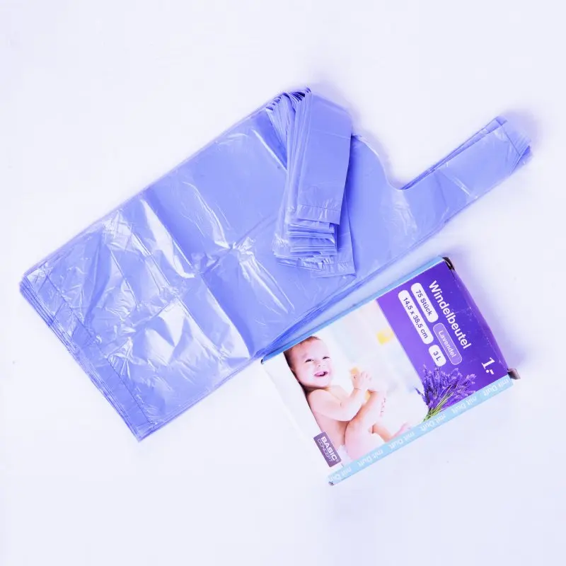 Custom Biodegradable Disposable Pe Diaper Sacks Baby Plastic Disposable ...