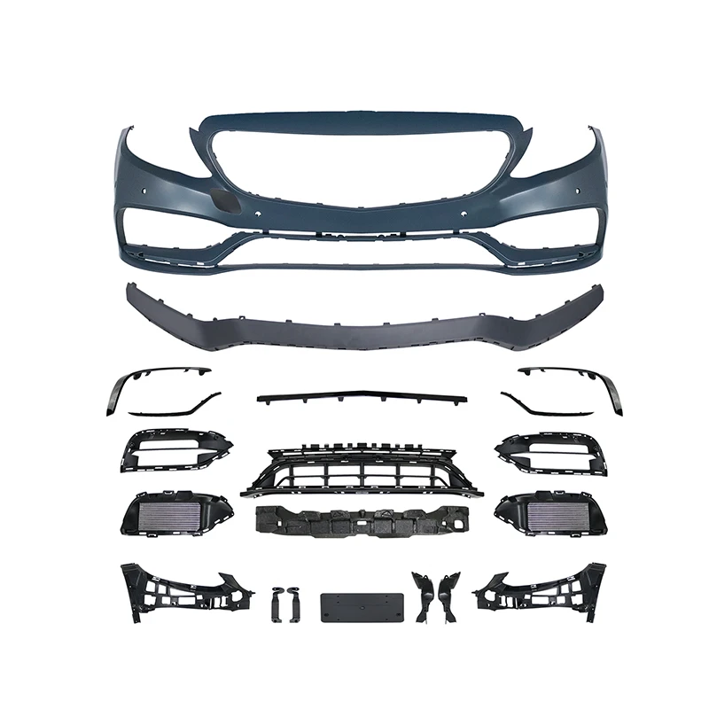 C Class W205 Body Kit Bodykit Coupe C63 2015 C63 W205 C200 2008 Front ...