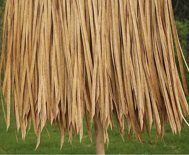 Modern Synthetic Straw Roof Synthetic Thatch Roof Palm Leaf Thatched ...