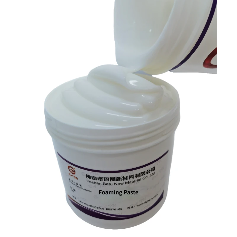 Popular Puff Ink Screen Puff Print Rubber Paste Textile Printing Paste ...