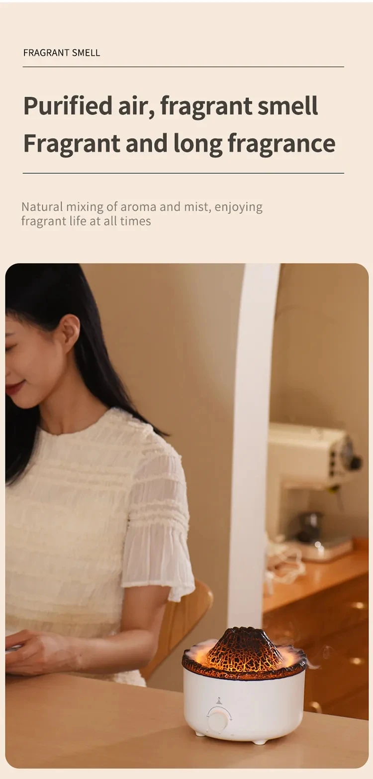 Snow Mountain Mini Portable Car Humidifier Diffuser 500ml H2o Air ...