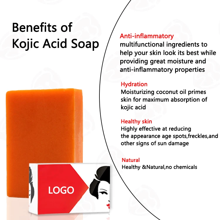 Wholesale Kojic Acid Whitening Skin Alpha Arbutin Beauty Soap For Fair ...