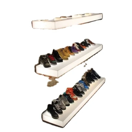 lighted acrylic floating wall shelves| Alibaba.com