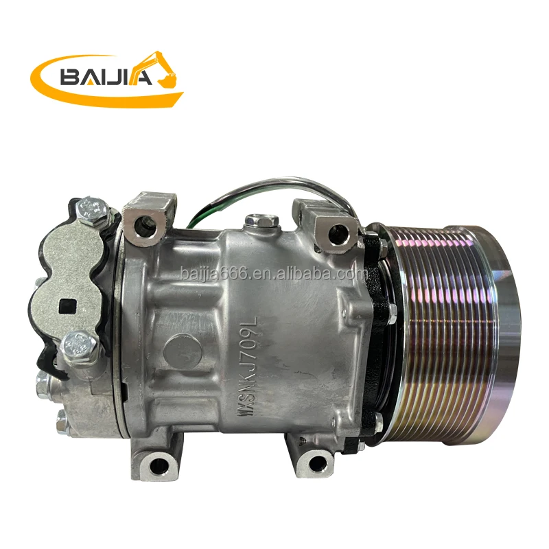 POKKA AC Compressor for CAT 320D E320D Excavator - High Quality