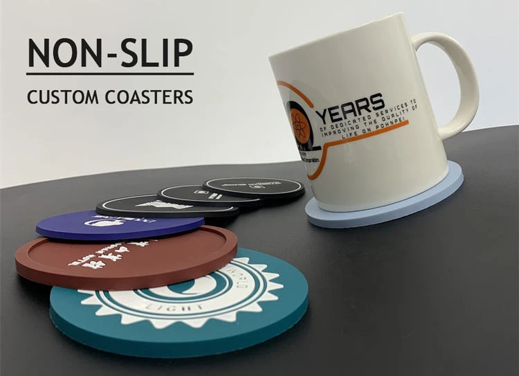 Custom Coaster Cup Mats - Soft, Durable, and Sustainable