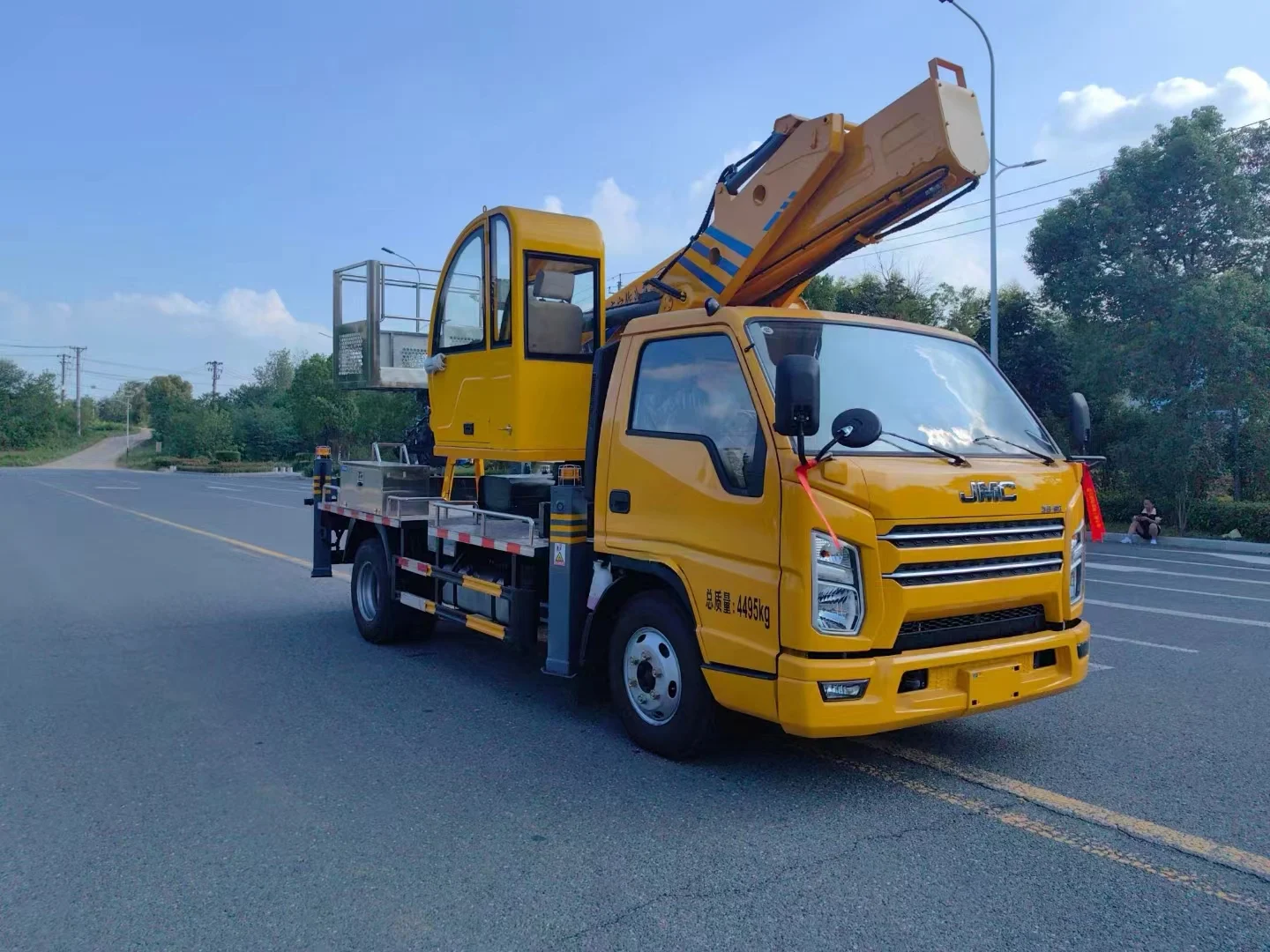 Jmc Aerial Work Platform Vehicle/vehicle Mounted Aerial Work Platform ...