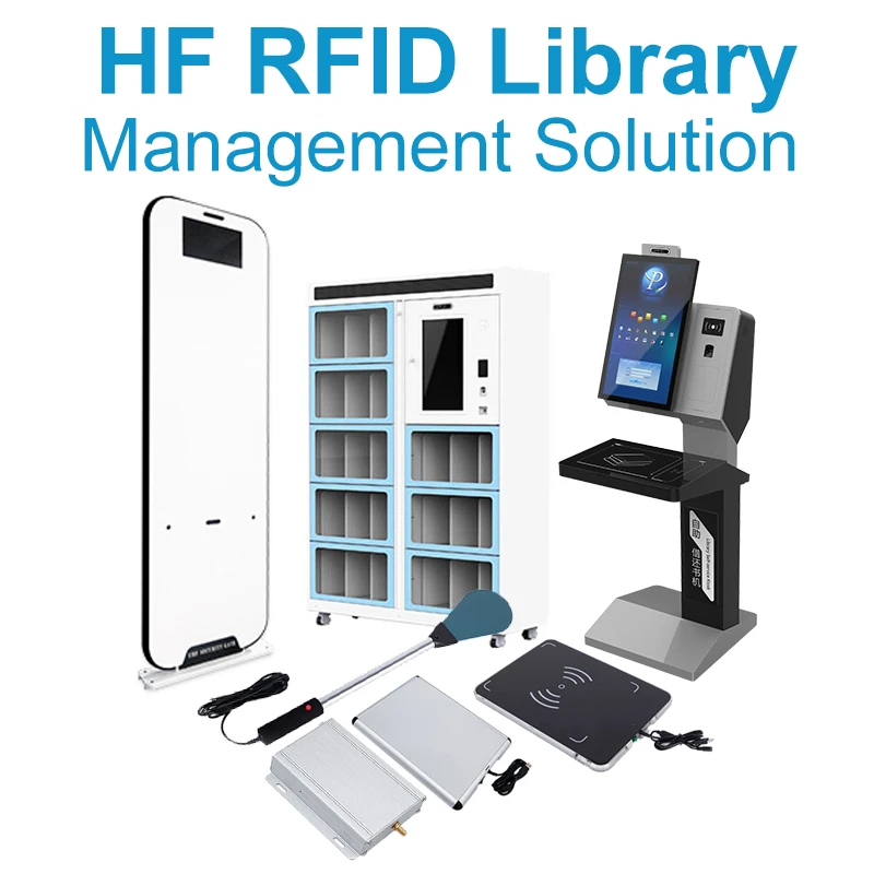 RFID Workstation Reader 13.56mhz Desk Pad HF Self-Service Book Loan ...