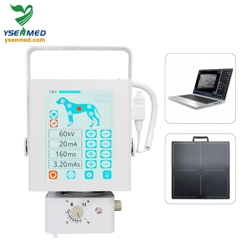 YSX056-PF VET Ysenmed Mobile X-ray Service 5.6kW High-frequency ...