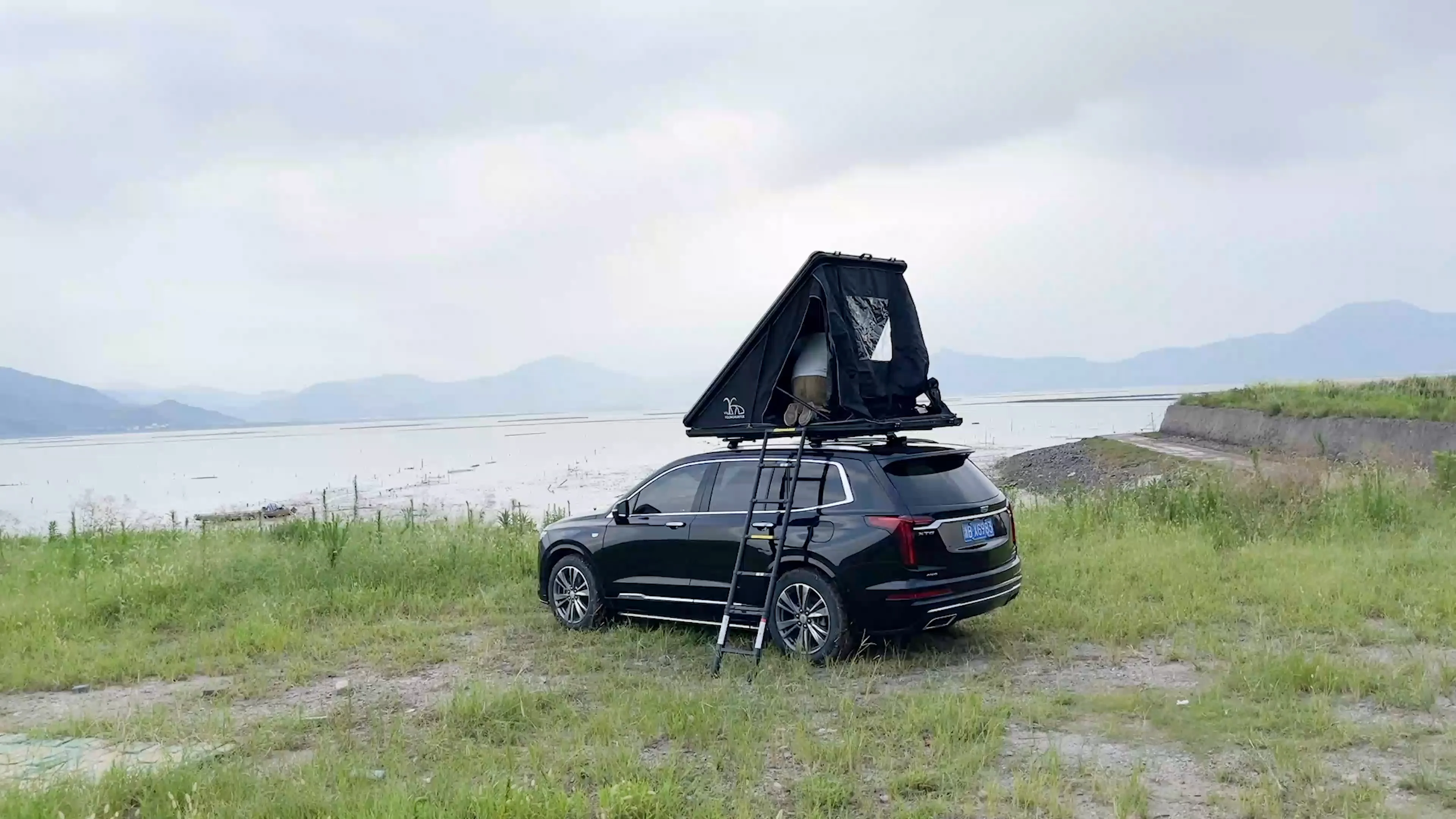 Luxury Style 4wd Quality Aluminium Frame Extensional Triangle Rooftop ...