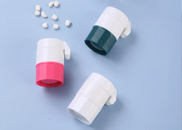 Pill Crusher And Grinder For Crushes Pills Vitamins Tablets With ...