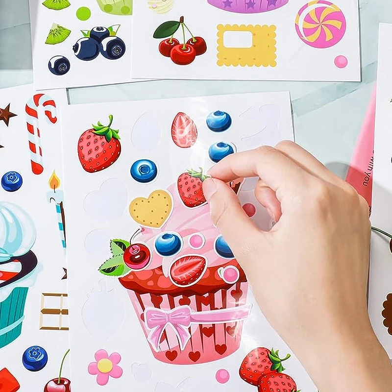 Custom Printed Fruit Scented Sticker Scratch and Sniff Stickers Reward ...