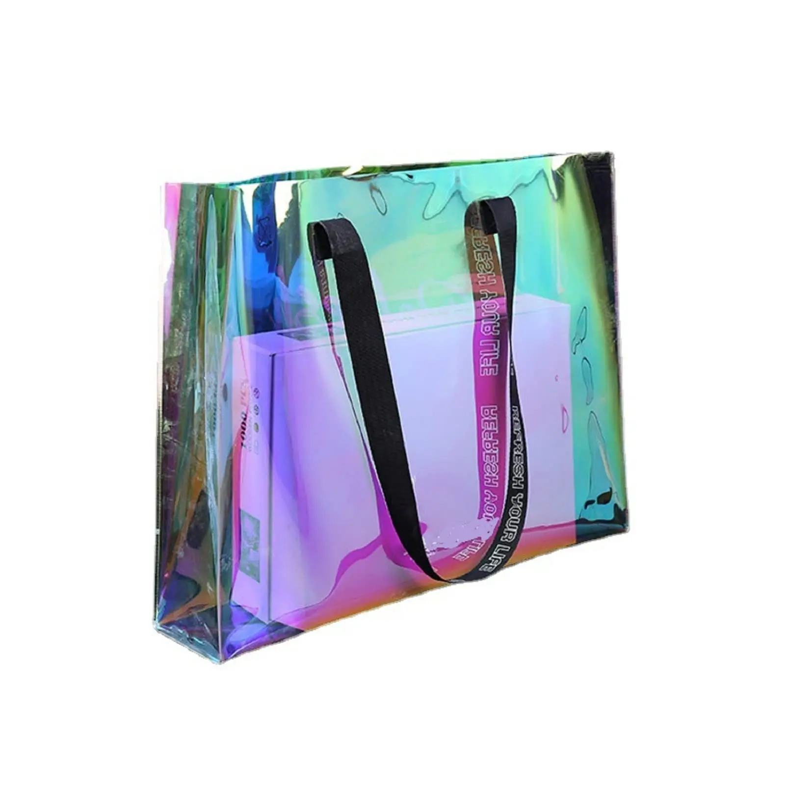 2023 Waterproof Pvc Clear Tote Bag Large Handbags Beach Pvc Durable ...