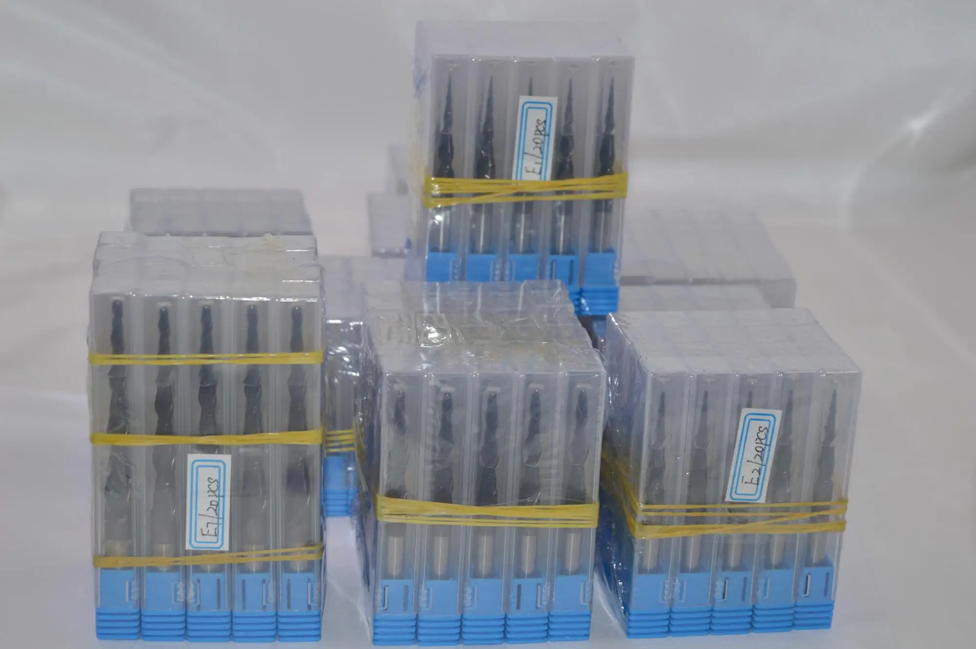 Hrc65 Naco Coating Carbide End Mill For Hard Steel D10*25*75l - Buy ...