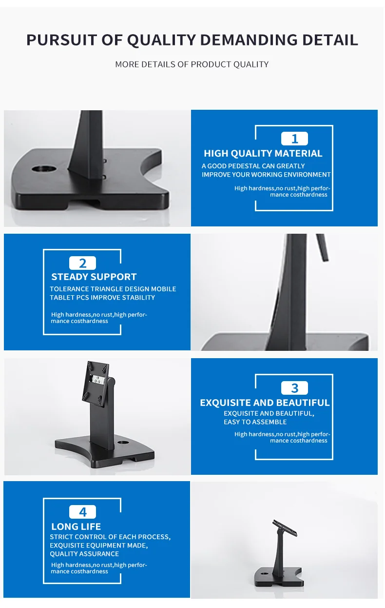 Dual Screen Display Metal Stand for POS - 1 Year Warranty