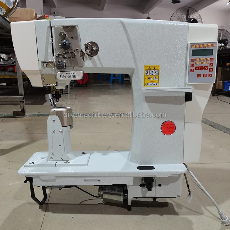 Qk-901bt/902bt Single / Double Needle Automatic Computerized Roller Industrial Machines Sewing ...