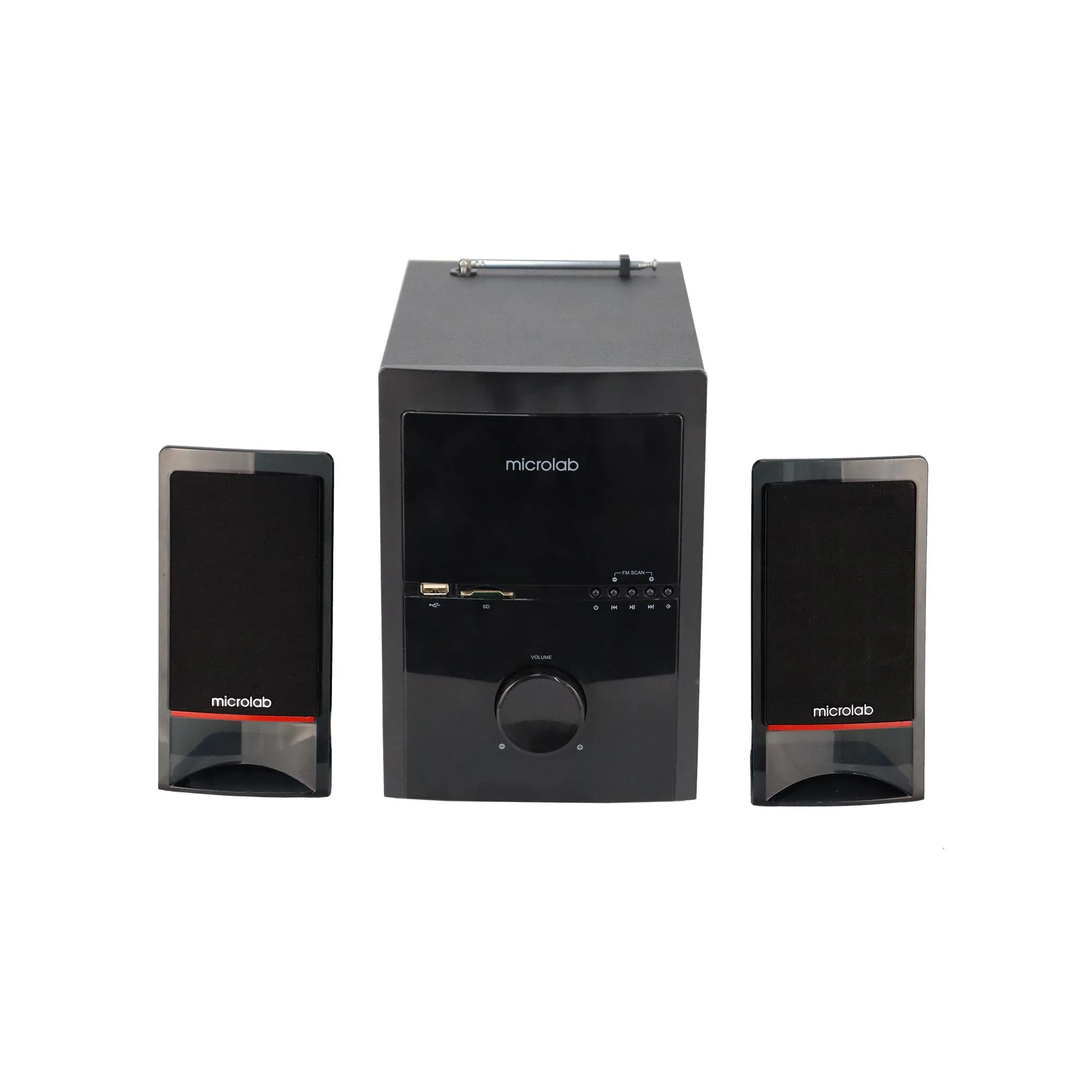 Microlab M-700BT 2.1 Subwoofer Speakers - Full Range Sound