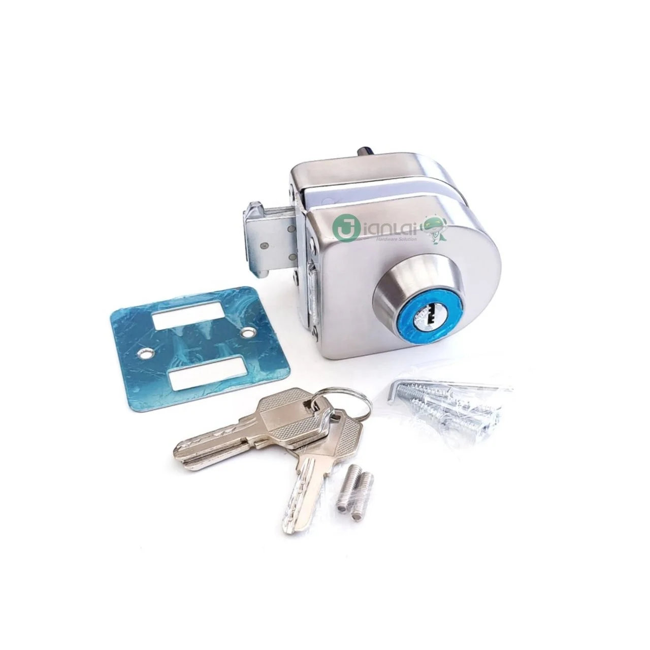 Glass Mounted Latch Locks And Thumb Turn Glass Door Locks Glass Lock ...