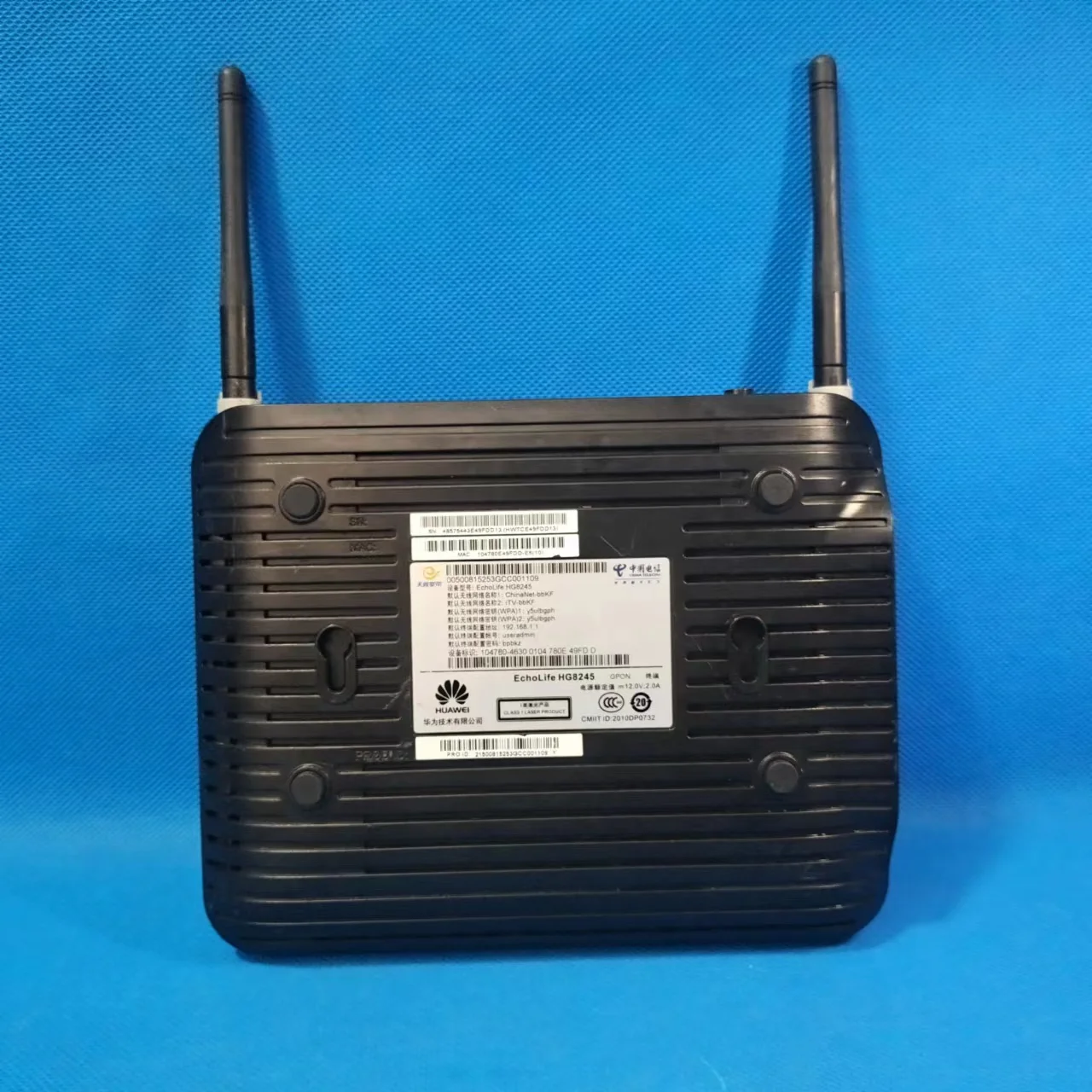 Echolife Hg8245 For For Huawei Onu 4ge 2tel Epon Wifi Router English ...