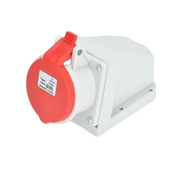 Ip44 Cee/iec Industrial Plug And Socket 5pin 32amp Waterproof High ...