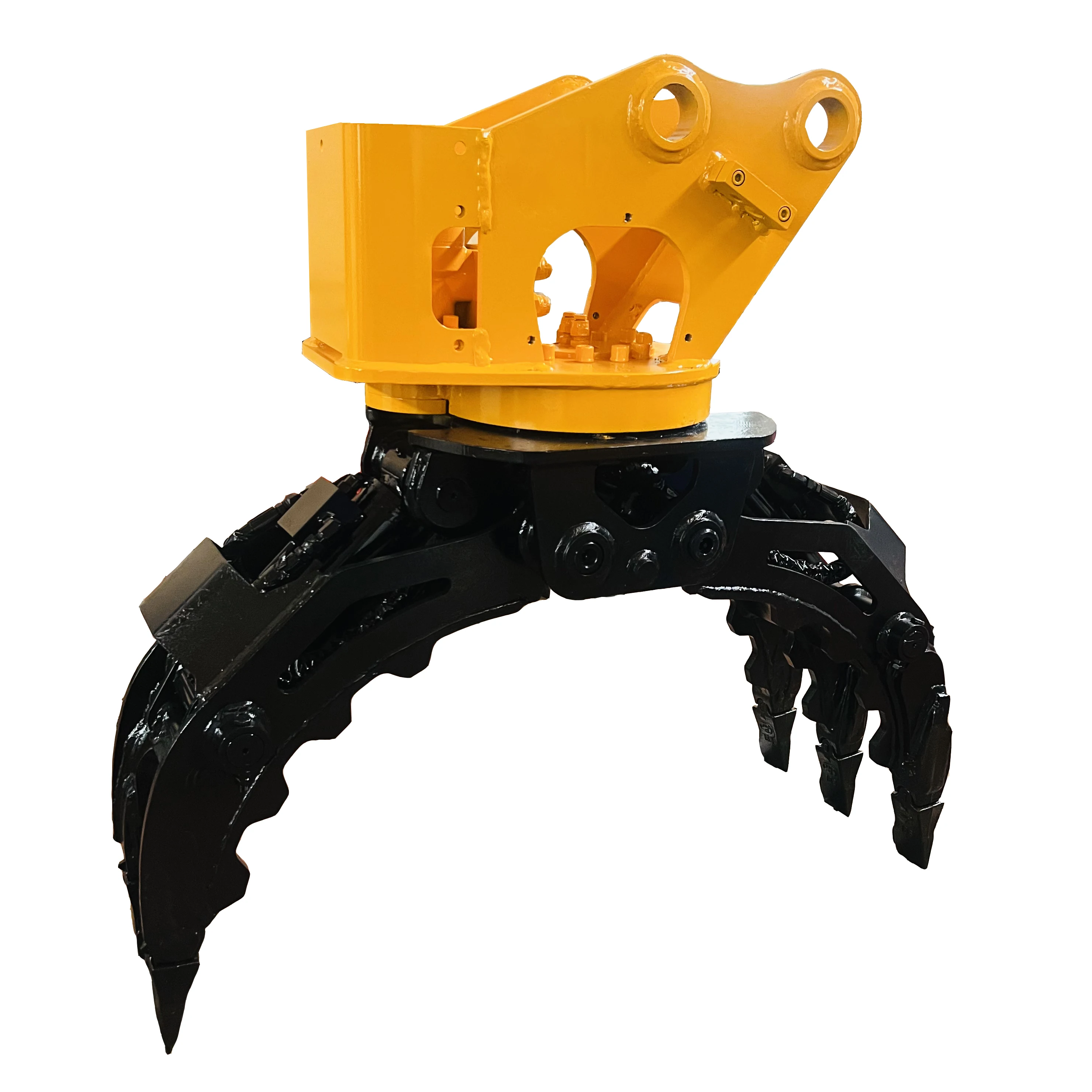 Weixiang Excavator Wood Log Grapple 360 Degree Rotation Durable Stone ...