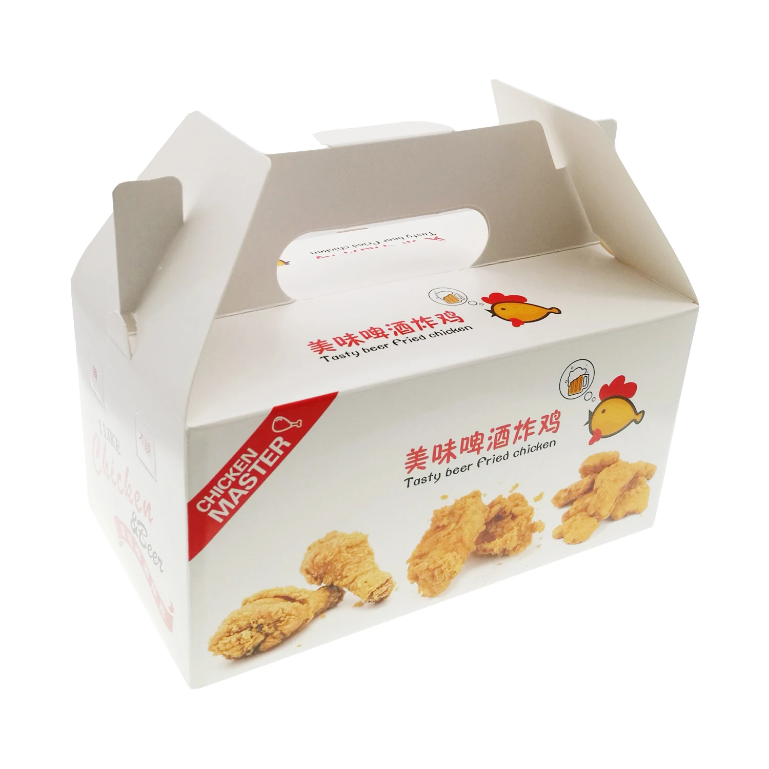 Ecolorpack Chicken Boxes - Versatile Fried Chicken Packaging
