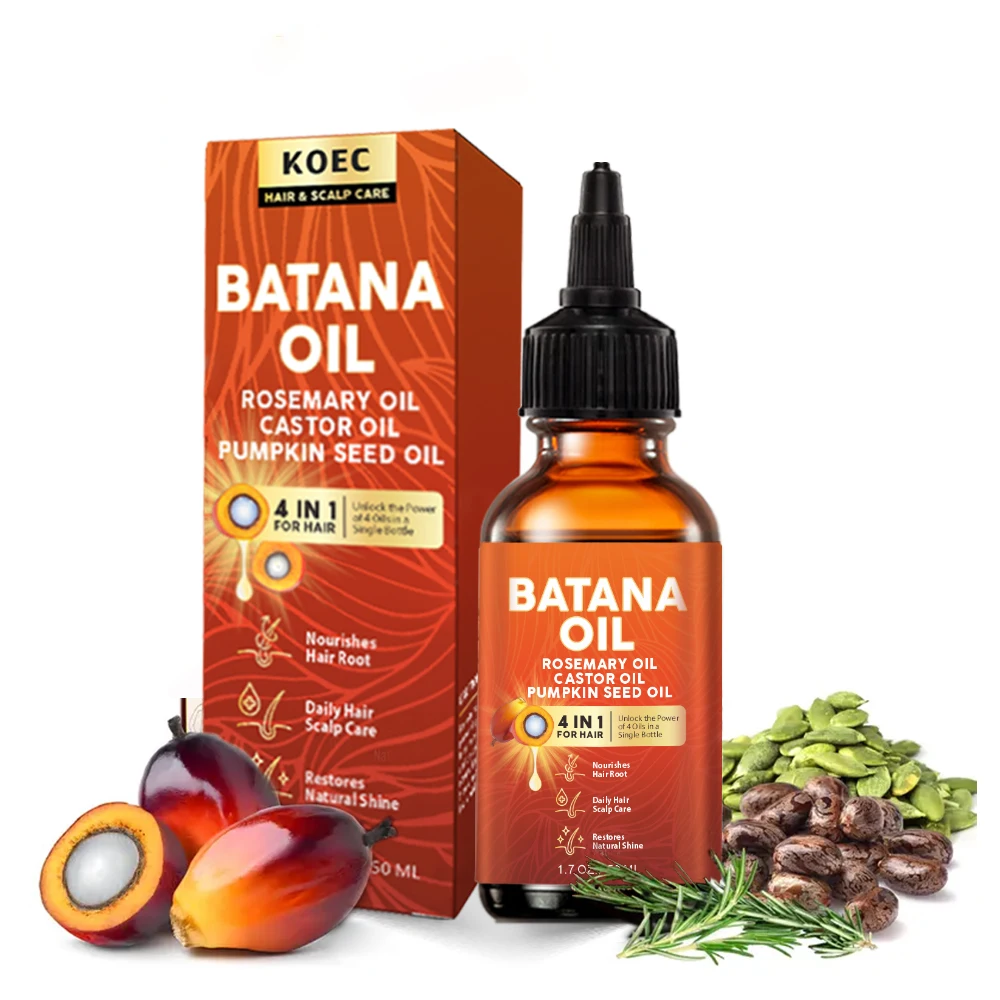 KOEC Batana Oil Hair & Scalp Serum Set for Hair Growth