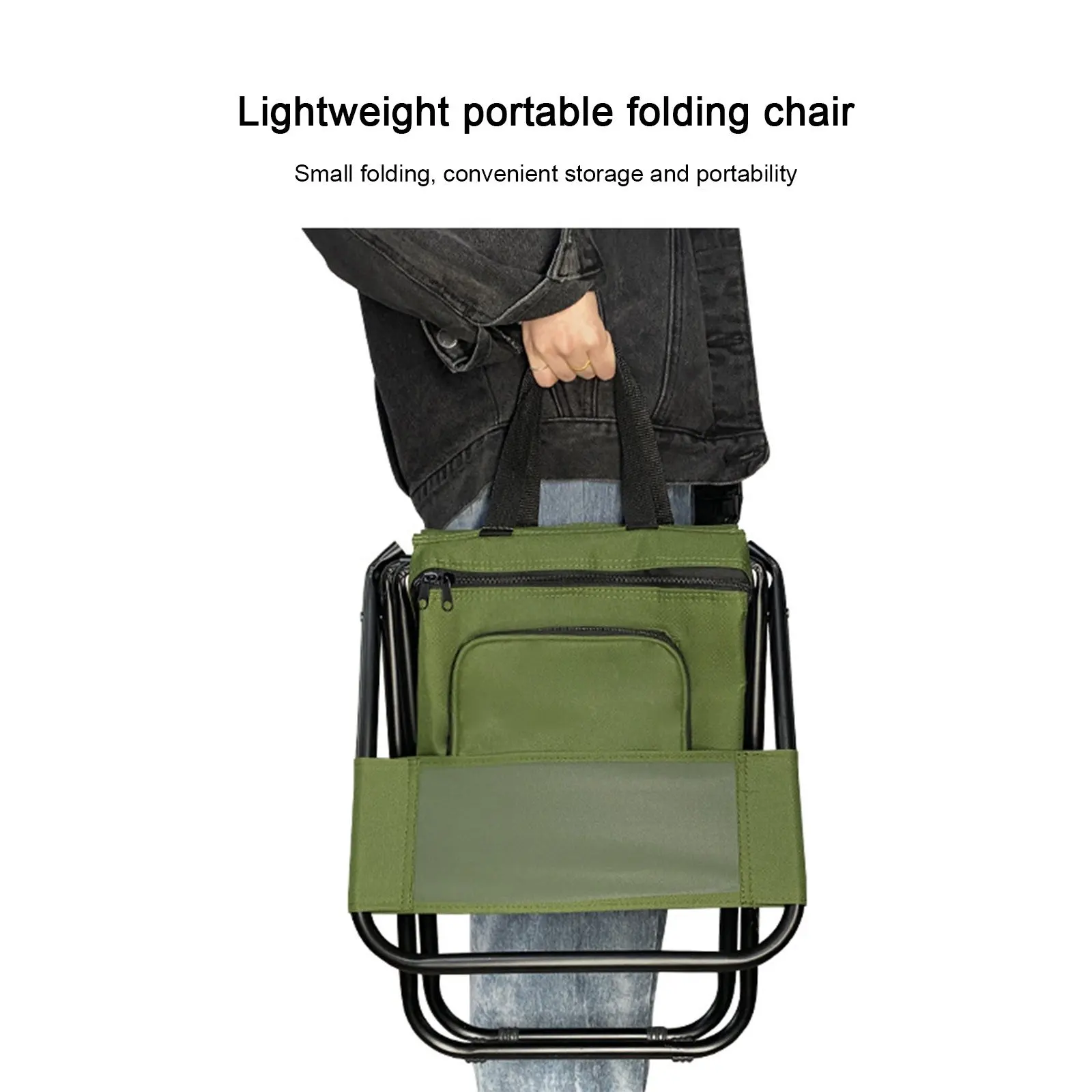 Outdoor Portable Folding Foldable Sport Hiking Picnic Camping Stool ...