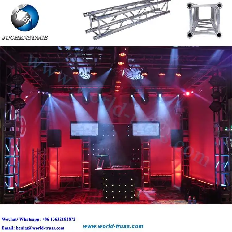 Exhibition Display Aluminum Stage Frame Trusses Structure Square Box Dj ...
