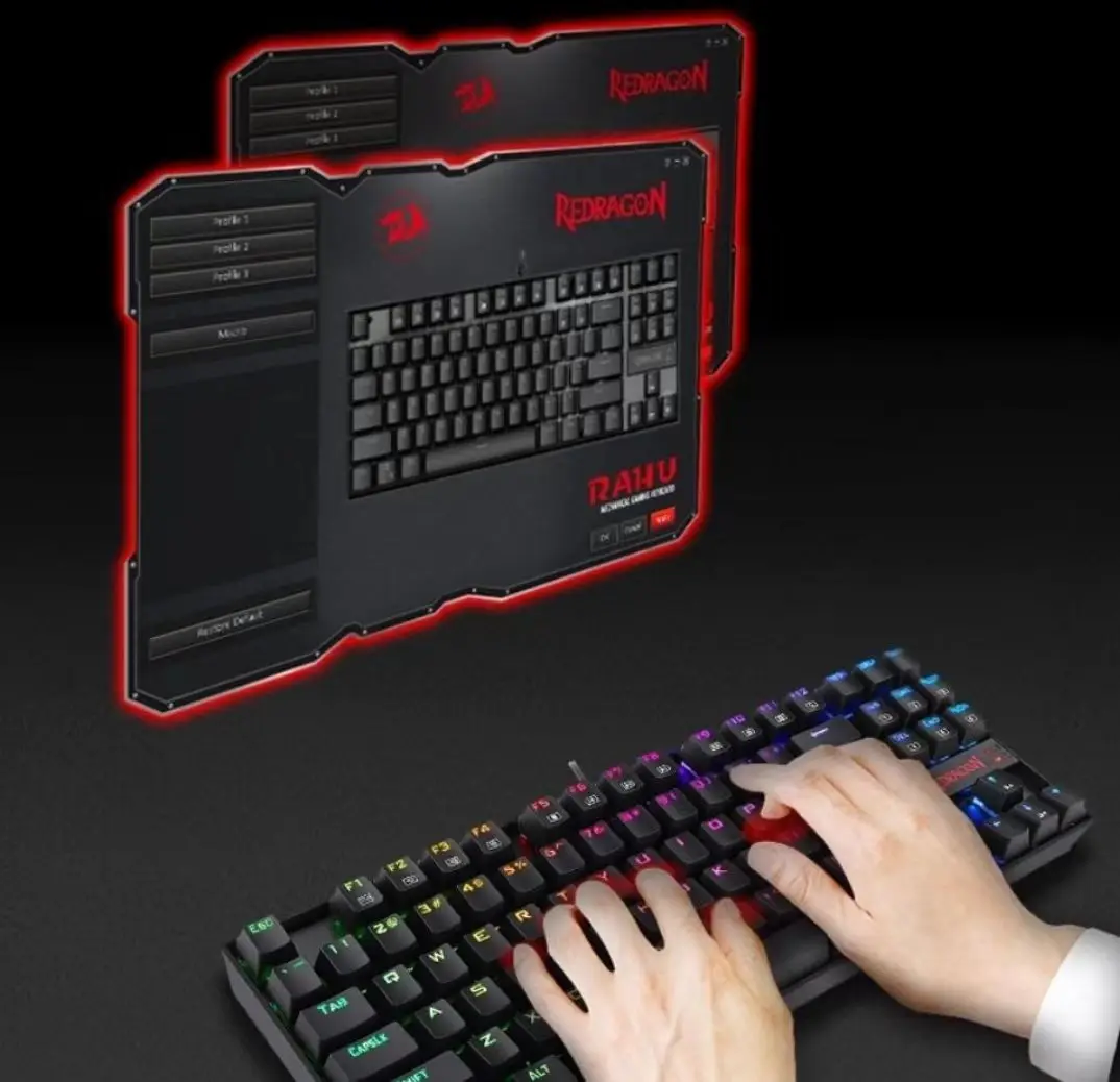 100% Original New Product Red-ragon K552 Gaming Keyboard Rgb Wired ...