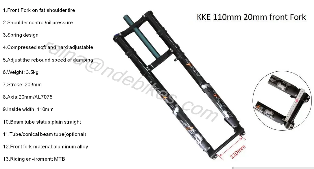 KKE Forks - Superior Suspension for Enduro Electric Bikes