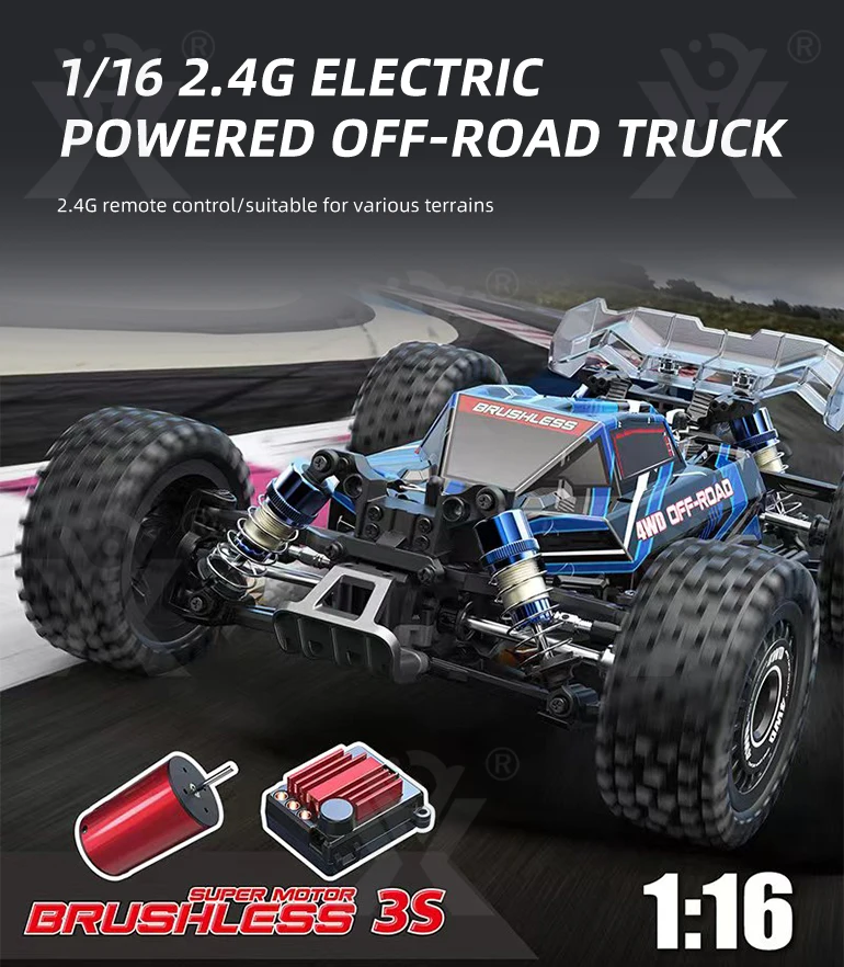 MJX 16207 RC Car - High Speed Racing Fun for Kids & Adults